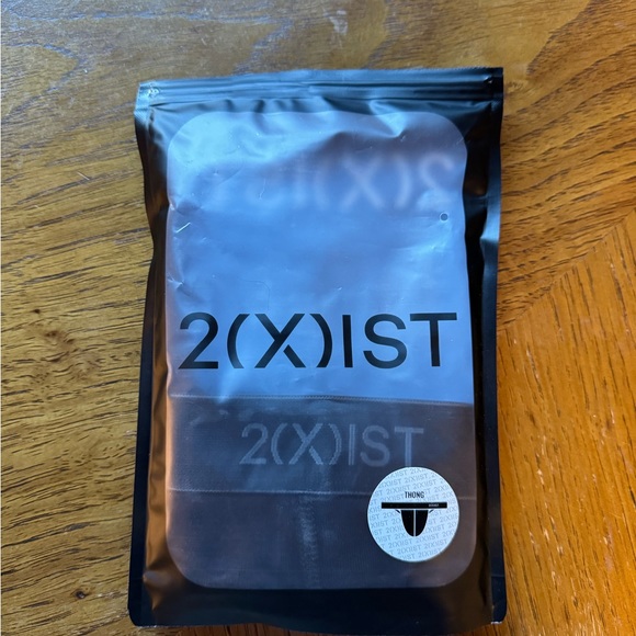 2xist | Underwear & Socks | Nwt Mens Med 10 Cotton Black Thong 2xist ...